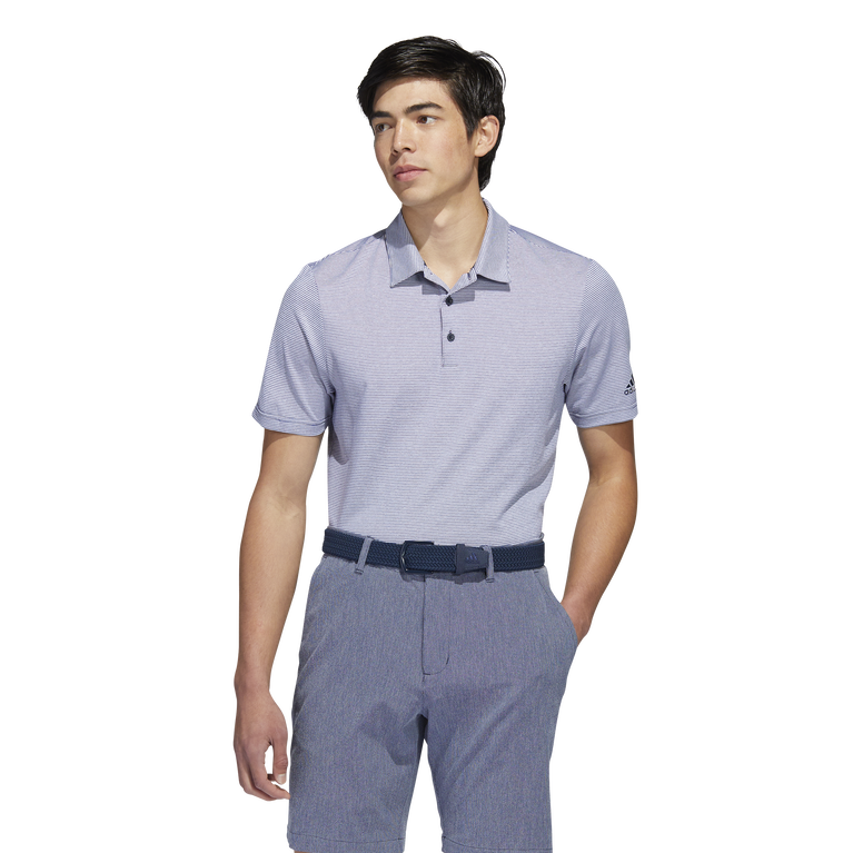 Adidas Ottoman Stripe Polo Shirt Pga Tour Superstore